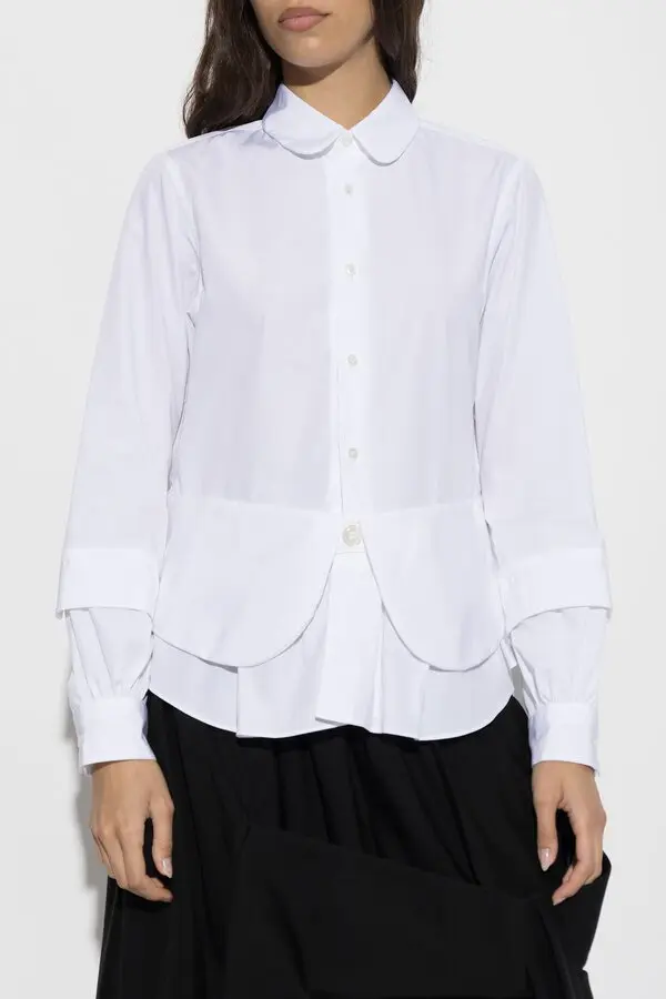 Comme Des Garçons Ruffle Shirt