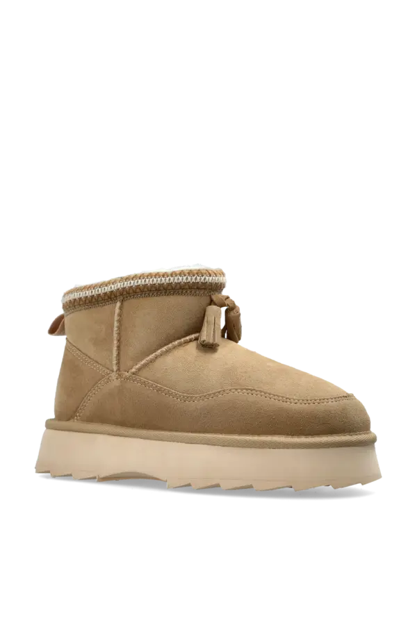 EMU AUSTRALIA Suede ‘mim’ Snow Boots On A Platform