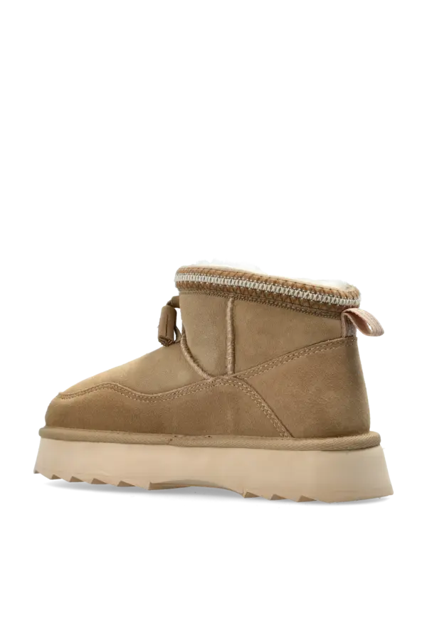 EMU AUSTRALIA Suede ‘mim’ Snow Boots On A Platform