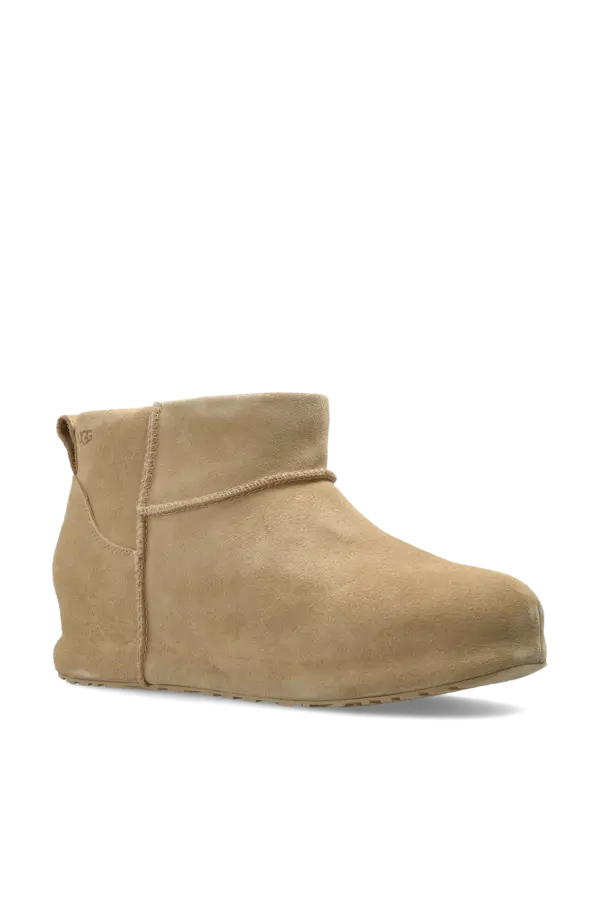 UGG Suede Snow Boots ‘classic Mini Enwrap