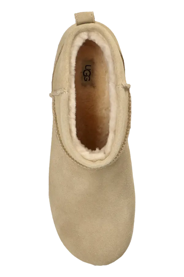 UGG Suede Snow Boots ‘classic Mini Enwrap