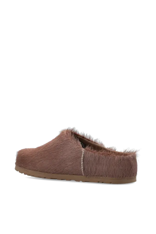 UGG Otzo Calf Hair Clog’ Leather Shoes