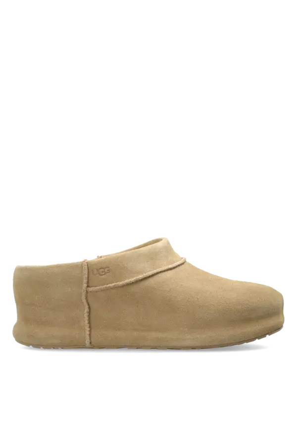 UGG Suede ‘enwrap Clog’ Shoes - Beige