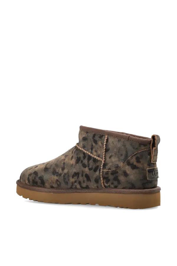 UGG Suede Snow Boots ‘classic Ultra Mini Spotted