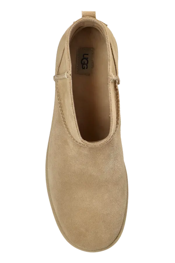 UGG Suede Ankle Boots ‘classic Mini Deconstructed