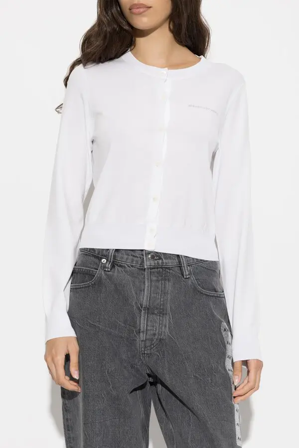 Alexander Wang Cardigan With Logo