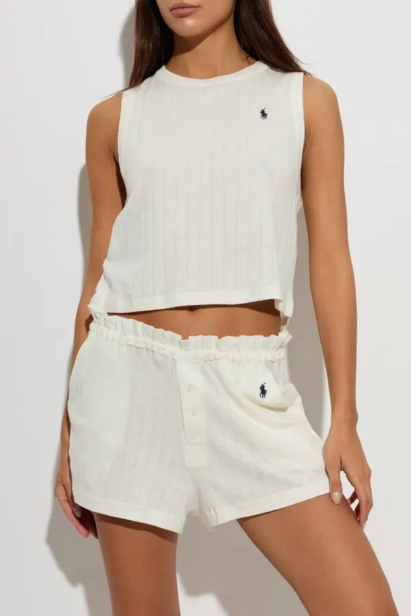 Polo Ralph Lauren Two-piece Pyjamas With Logo
