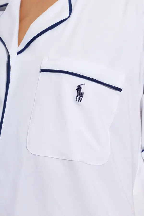 Polo Ralph Lauren Two-piece Pyjama With Logo