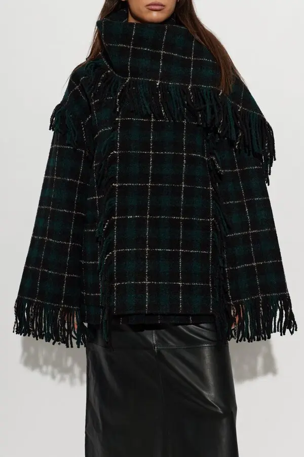 TOTEME Wool Jacket With Decorative Scarf