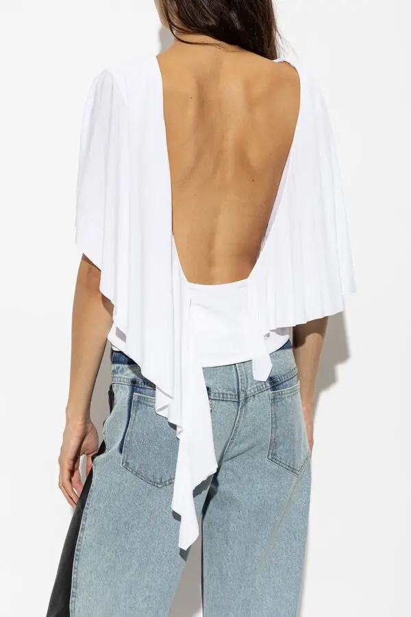 Christopher Esber Asymmetric Off-shoulder Top