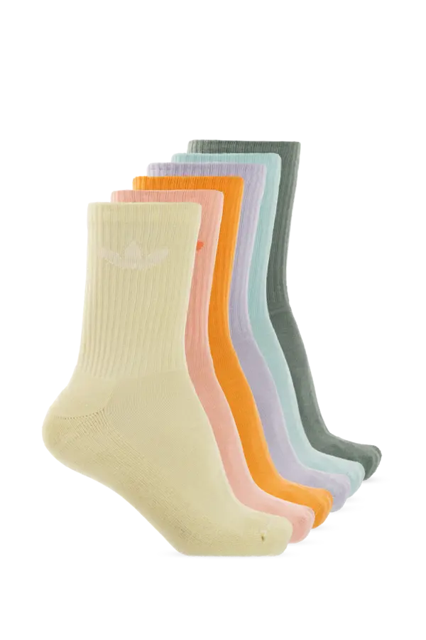 ADIDAS ORIGINALS Six-pack Of Socks - Multicolour