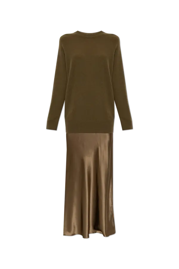 Christopher Esber Dress Made Of Combined Fabrics