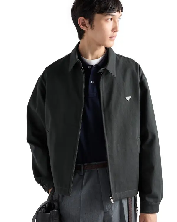 Prada Denim Blouson Jacket