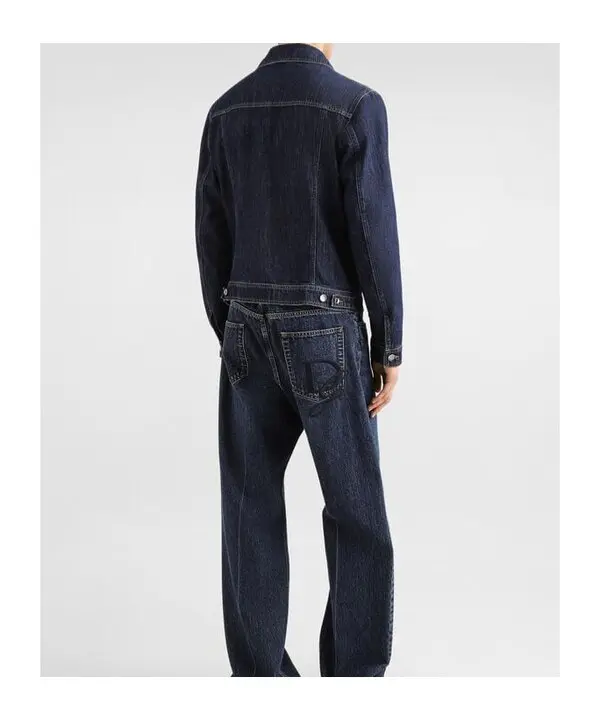 Dolce & Gabbana Crystal-embellished Denim Jacket