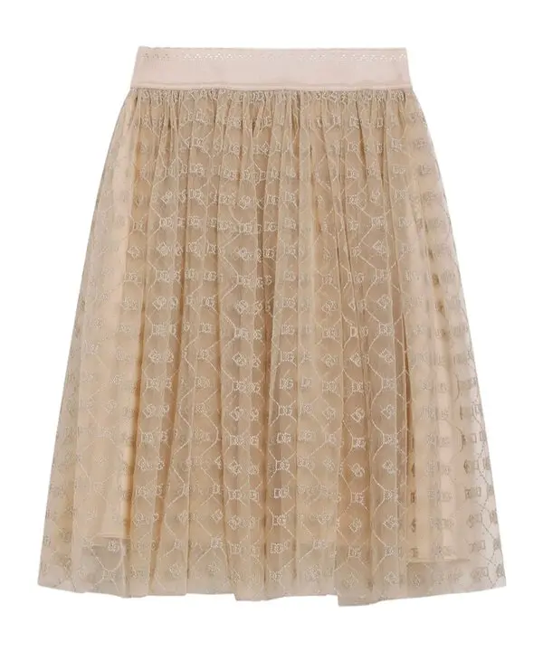 Dolce & Gabbana Silk Midi Skirt