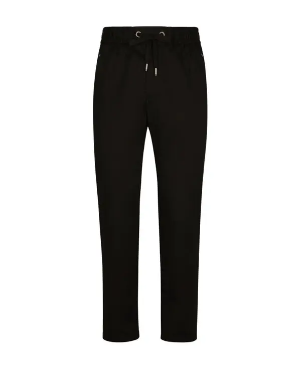 Dolce & Gabbana Dolce Gabbana Logo Patch Jogging Pants