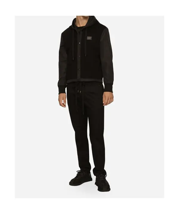 Dolce & Gabbana Dolce Gabbana Logo Patch Jogging Pants