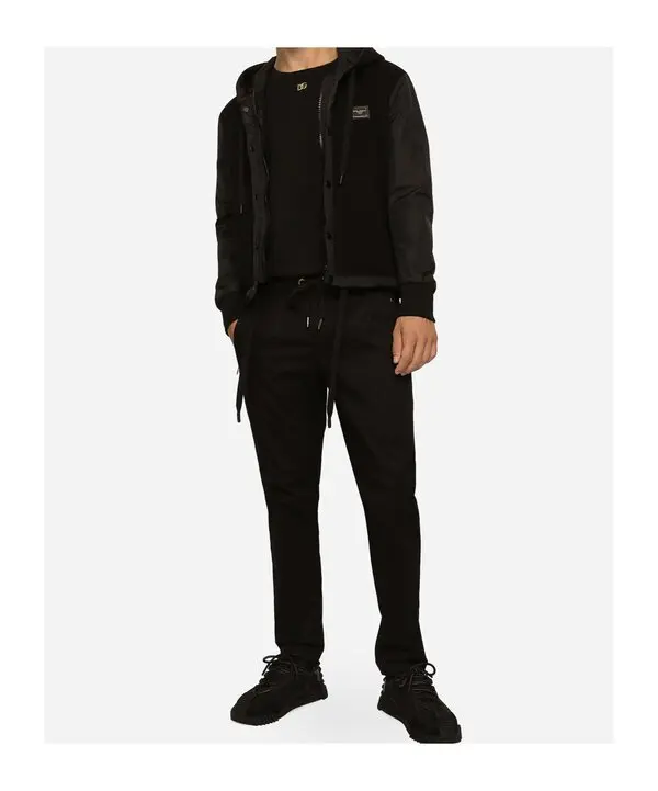 Dolce & Gabbana Dolce Gabbana Logo Patch Jogging Pants