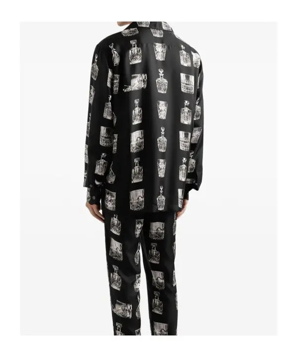 Dolce & Gabbana Dolce Gabbana Printed Long Sleeve Shirt