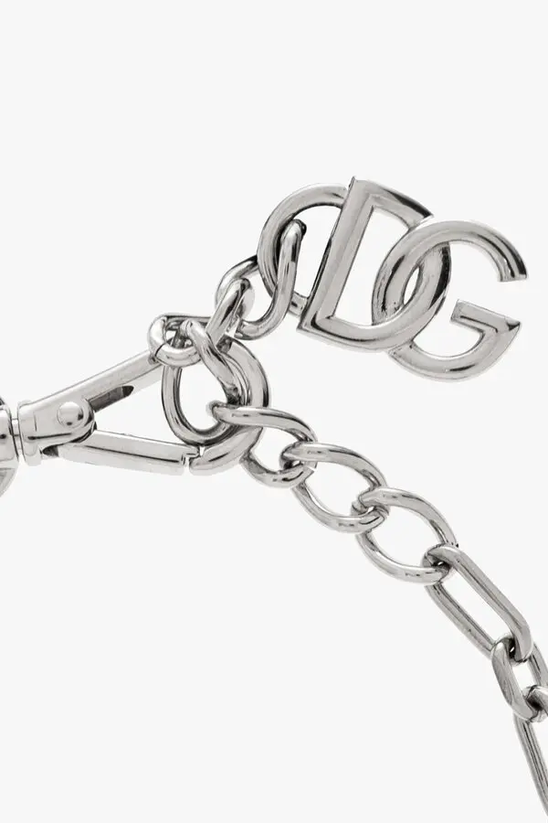 Dolce & Gabbana Dolce Gabbana Logo Charm Bracelet