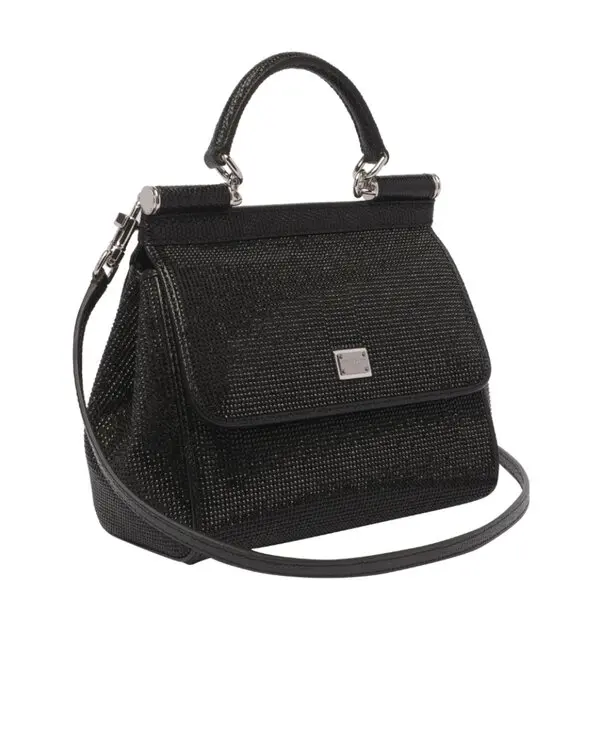 Dolce & Gabbana Dolce Gabbana Embellished Sicily Handbag