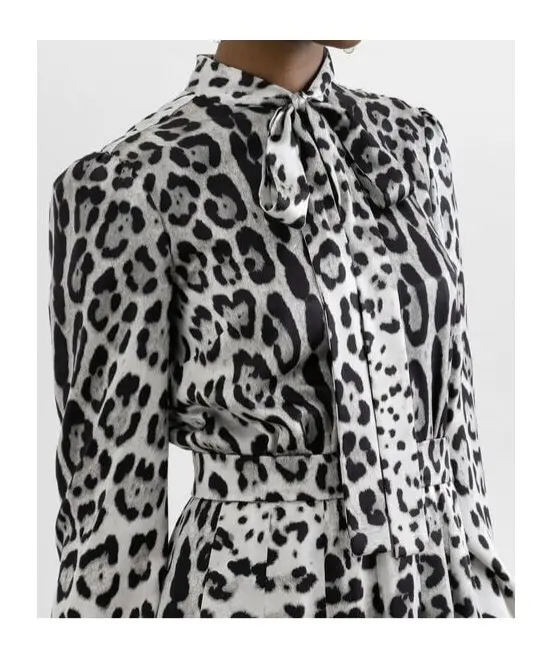 Dolce & Gabbana Animal-print Midi Dress