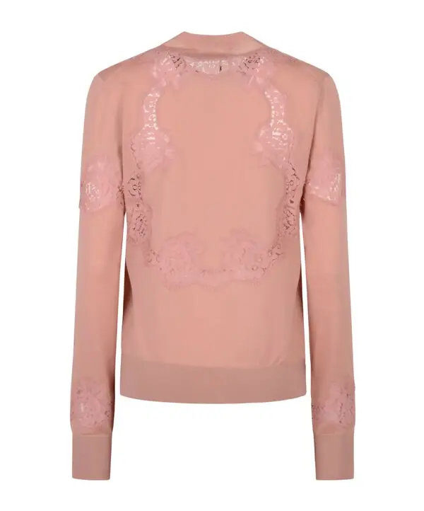 Dolce & Gabbana Dolce Gabbana Lace Detailed Top
