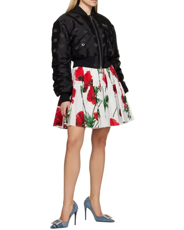 Dolce & Gabbana Dolce Gabbana Crystal-embellished Pointed-toe Denim Pumps