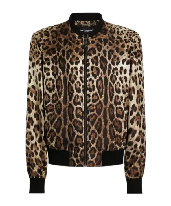 Dolce & Gabbana Print Bomber Jacket