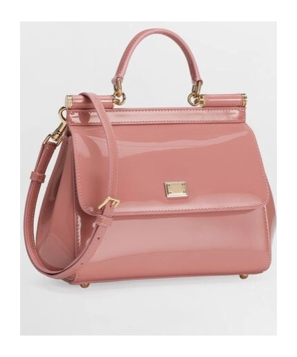 Dolce & Gabbana Small Sicily Tote Bag - Pink