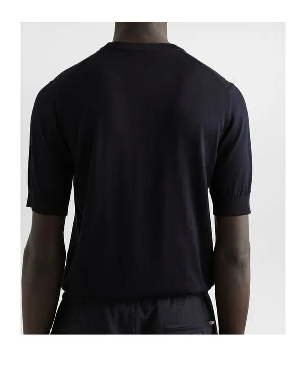 Dolce & Gabbana Logo-embroidered T-shirt - Blue