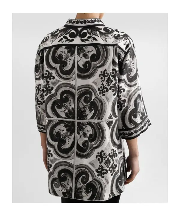 Dolce & Gabbana Majolica-print Shirt