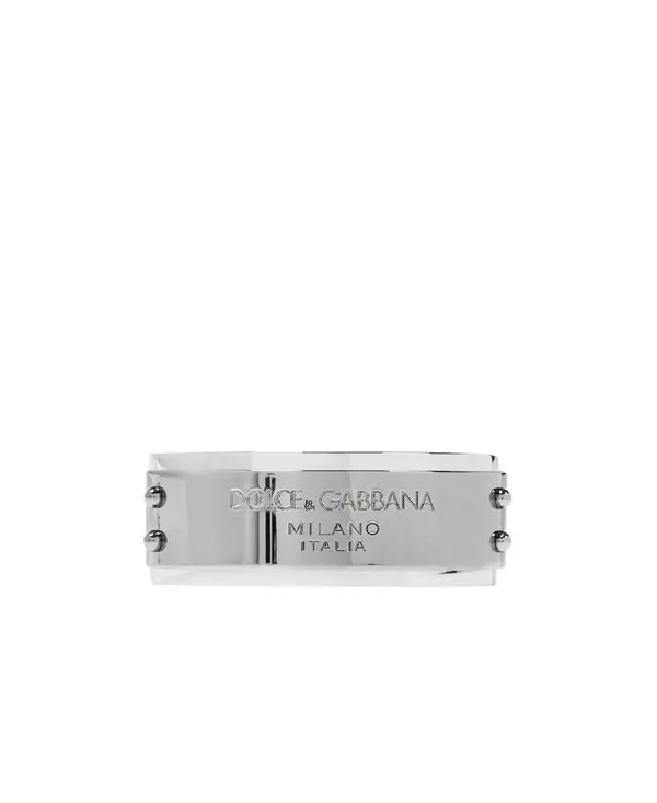 Dolce & Gabbana Dolce Gabbana Logo Engraved Bracelet
