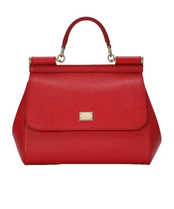 Dolce & Gabbana Dolce Gabbana Sicily Large Tote Bag - Red