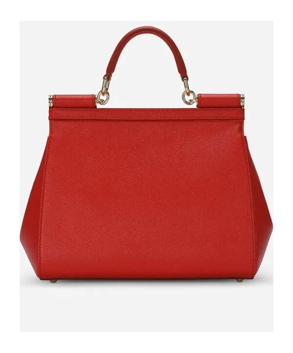 Dolce & Gabbana Dolce Gabbana Sicily Large Tote Bag - Red