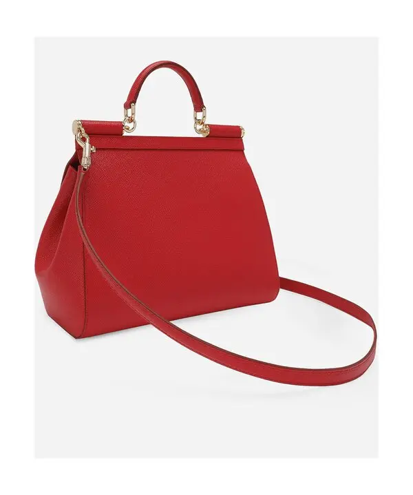 Dolce & Gabbana Dolce Gabbana Sicily Large Tote Bag - Red