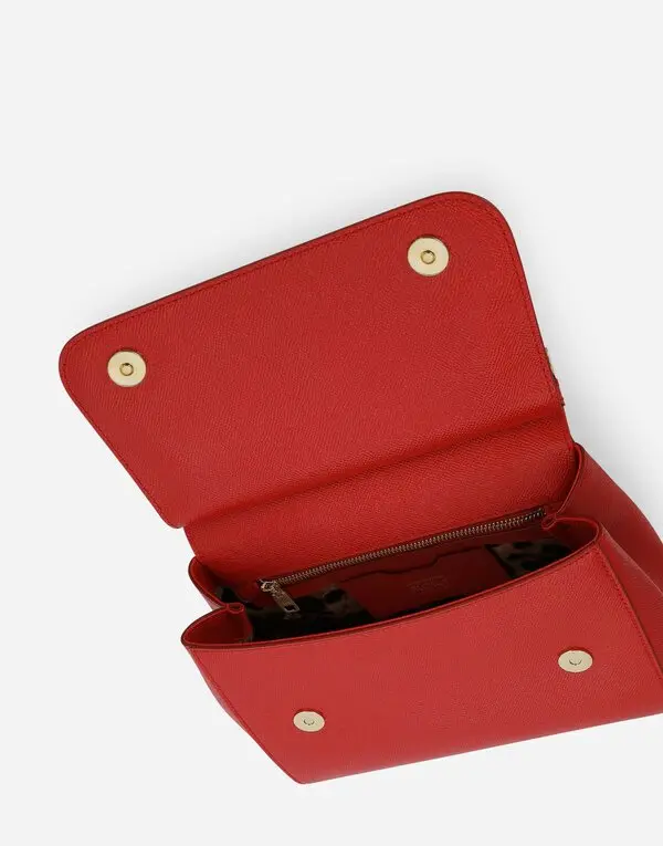Dolce & Gabbana Dolce Gabbana Sicily Large Tote Bag - Red