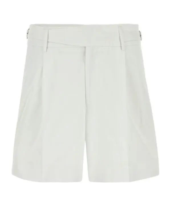 Dolce & Gabbana Dolce Gabbana Pleated Gabardine Bermuda Shorts