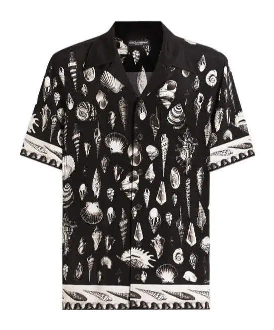 Dolce & Gabbana Seashell-print Shirt