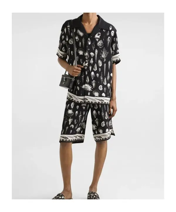 Dolce & Gabbana Seashell-print Shirt