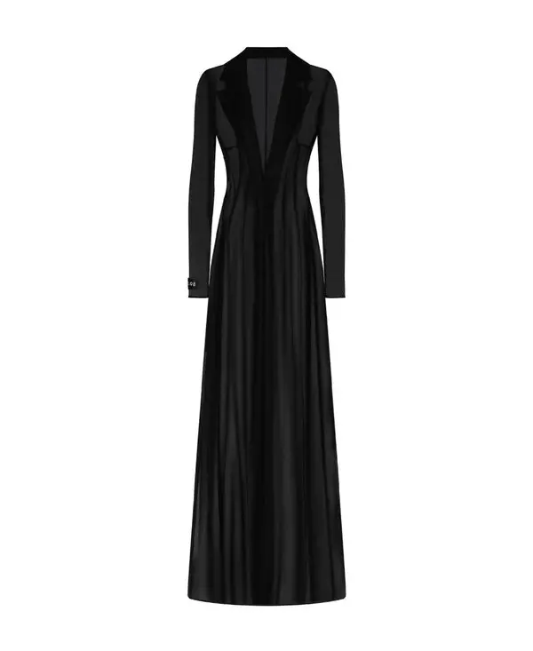 Dolce & Gabbana Dolce Gabbana Chiffon Duster Coat