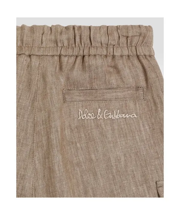 Dolce & Gabbana Embroidered Logo Shorts