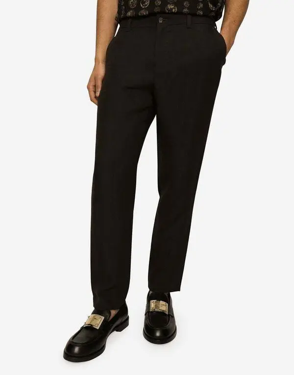 Dolce & Gabbana Dolce Gabbana Pleat Straight-leg Pants