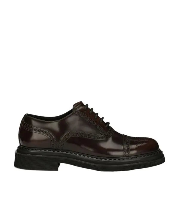 Dolce & Gabbana Dolce Gabbana Lace-up Derby Shoes - Brown
