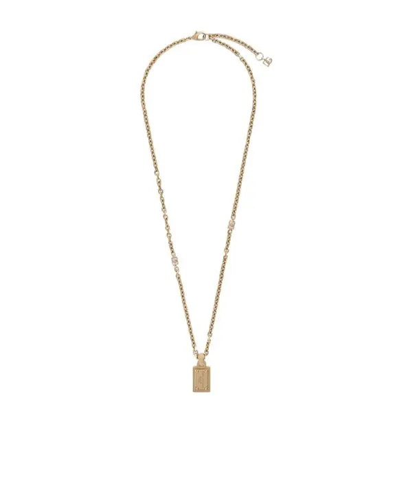 Dolce & Gabbana Dolce Gabbana Logo Pendant Necklace