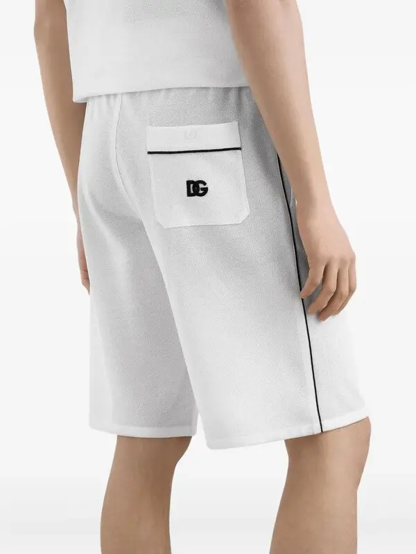 Dolce & Gabbana Contrast-trim Track Shorts