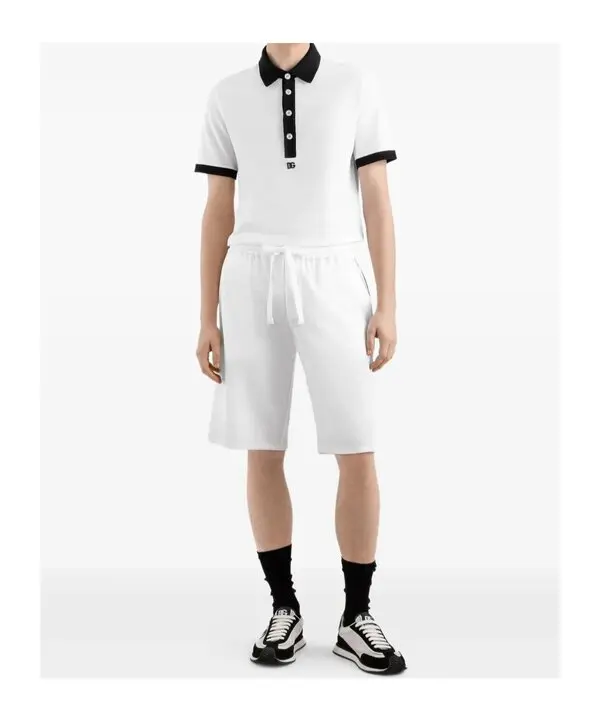 Dolce & Gabbana Contrast-trim Track Shorts