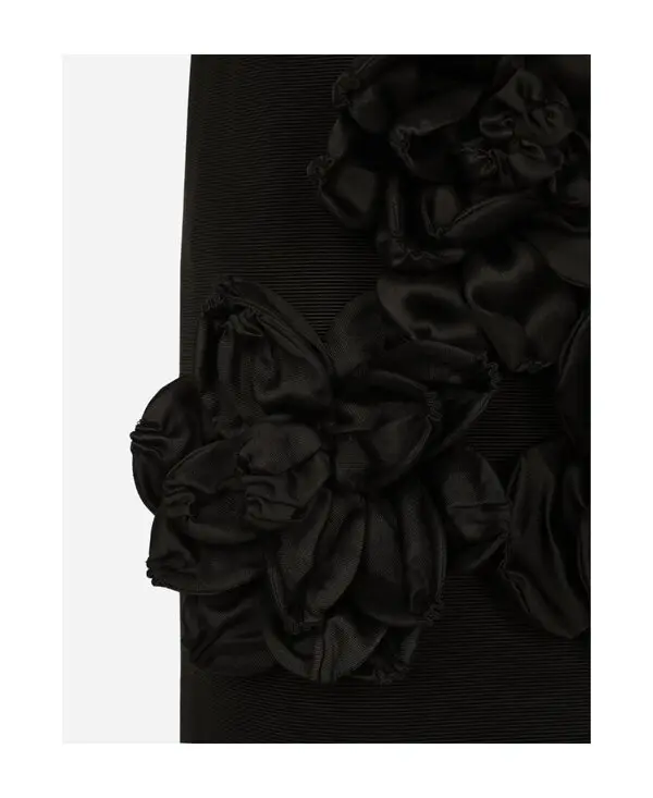 Dolce & Gabbana Dolce Gabbana Floral Patch Mini Skirt