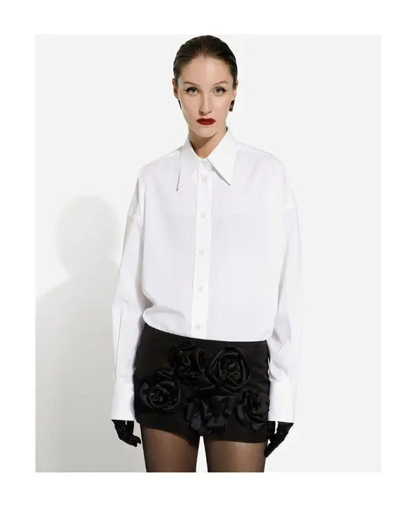 Dolce & Gabbana Dolce Gabbana Floral Patch Mini Skirt