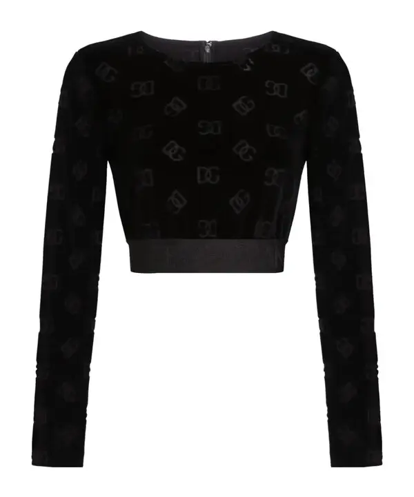Dolce & Gabbana Dg-jacquard Sweatshirt